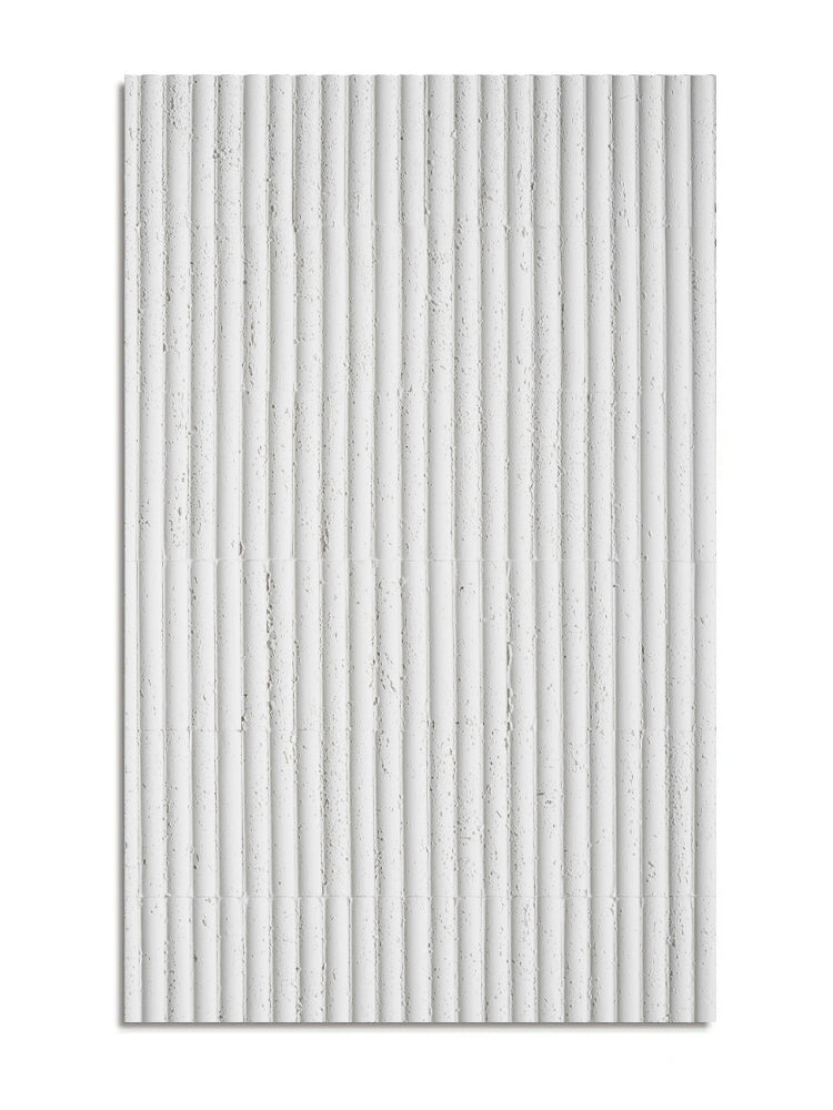 Reeded Roman Colonnette | Fluted Stone Wall Panel | Lantern Space